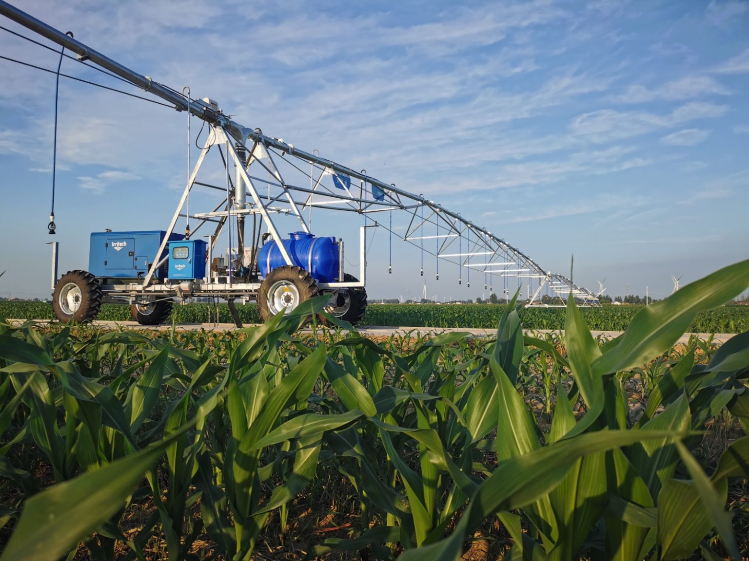 Lateral Move Irrigation Systems – W&P Pumps