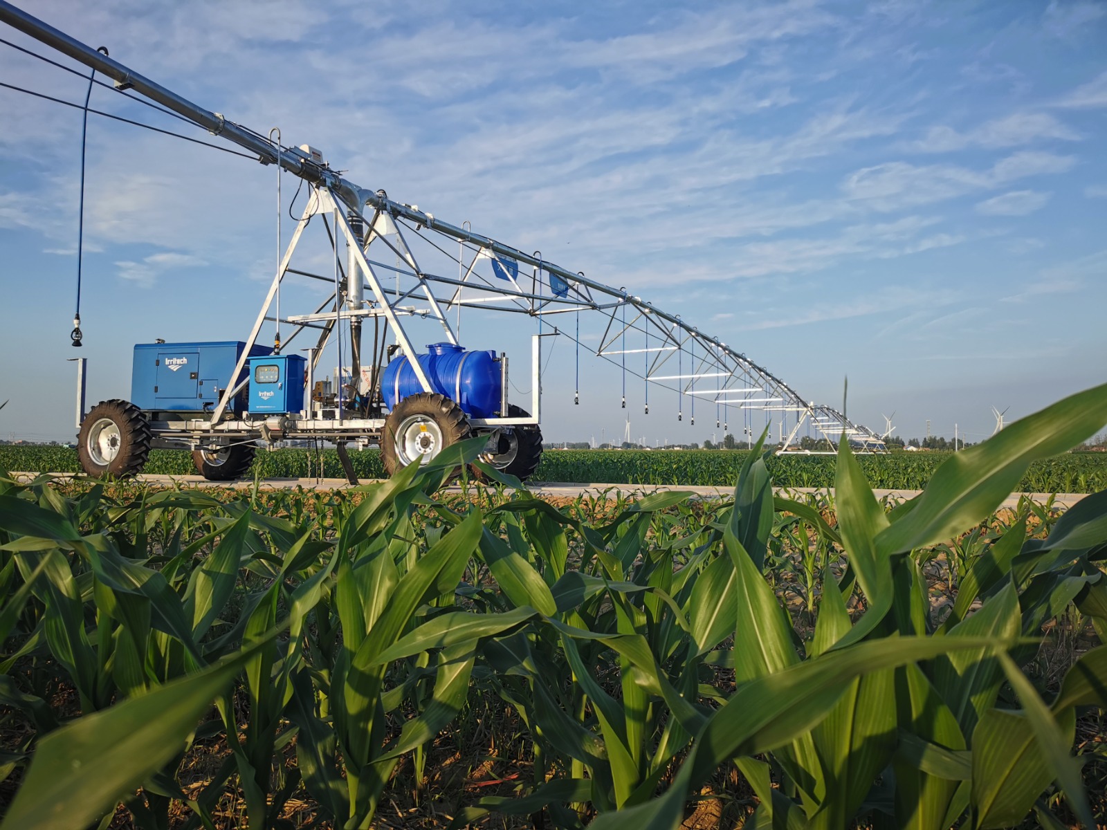 Lateral Move Irrigation Systems – W&P Pumps